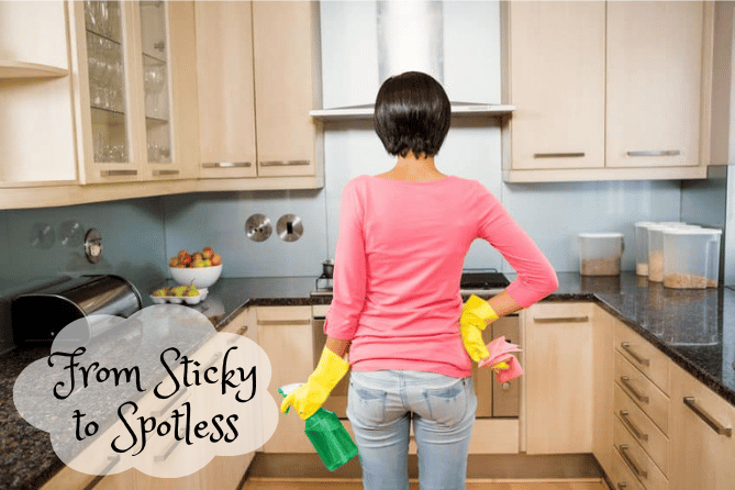 How To Clean Sticky Grease Off Kitchen Cabinets? 1 Of The Great Answer